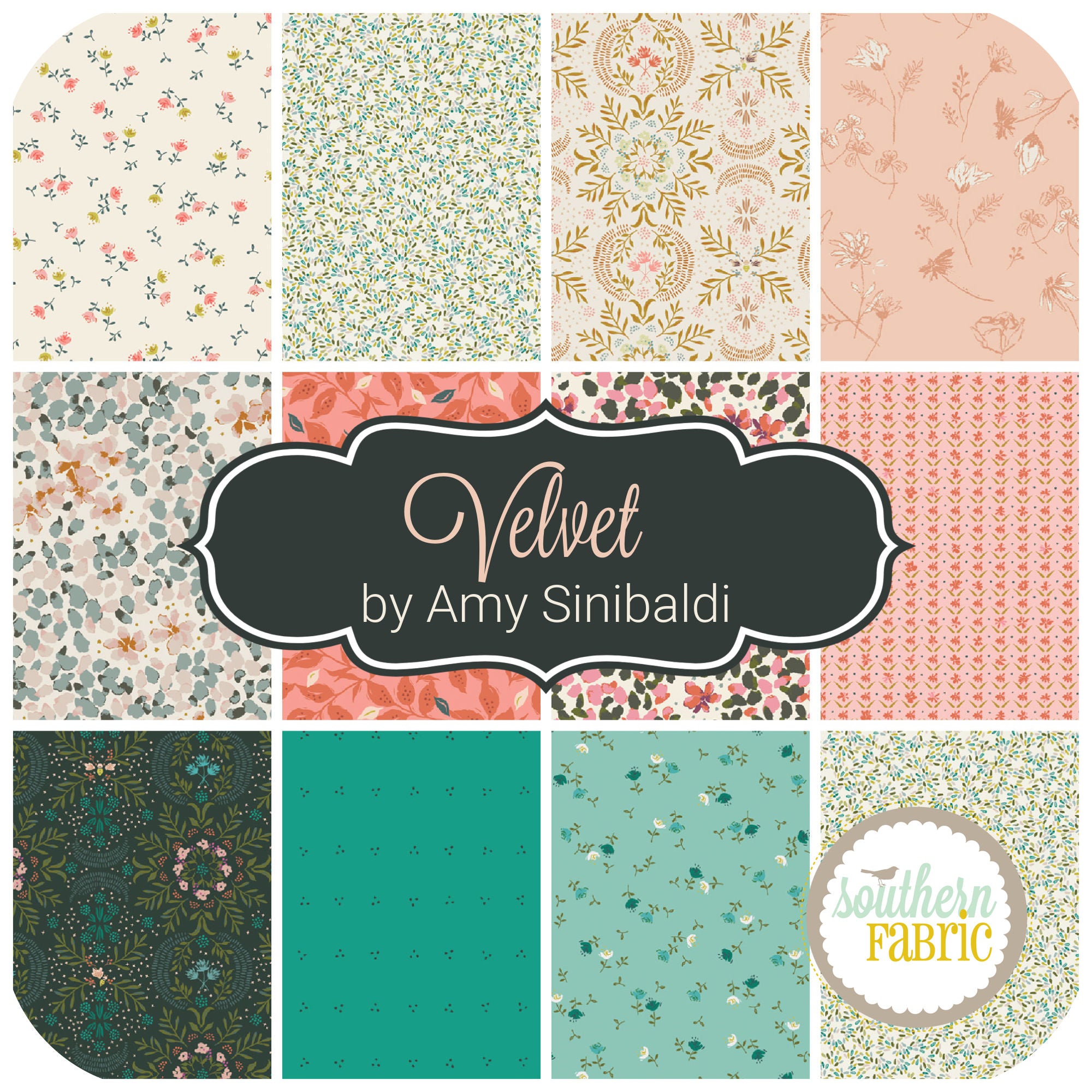 Amy Sinibaldi | Velvet | Art Gallery | Southern Fabric