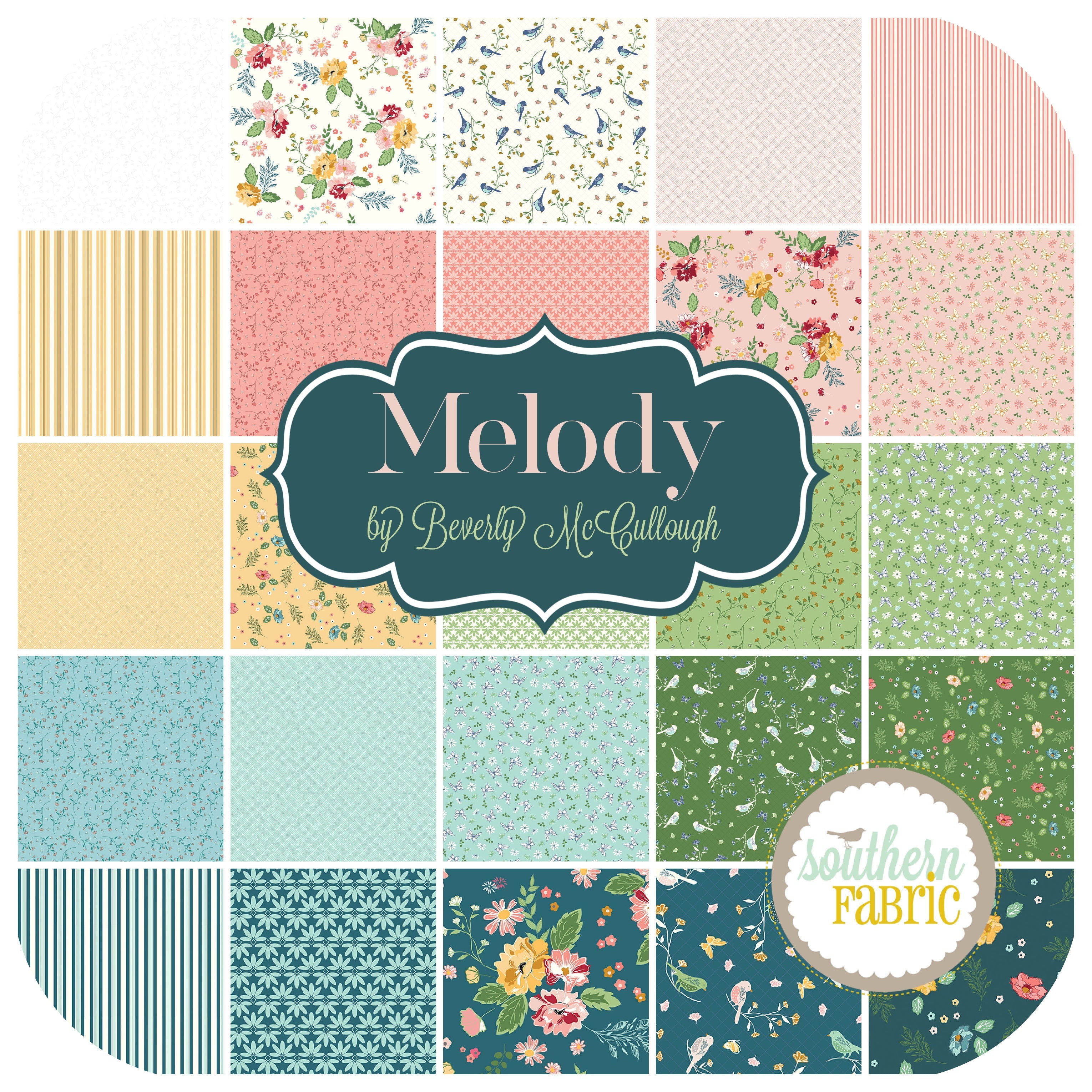 Beverly Mccullough | Melody | Riley Blake | Southern Fabric