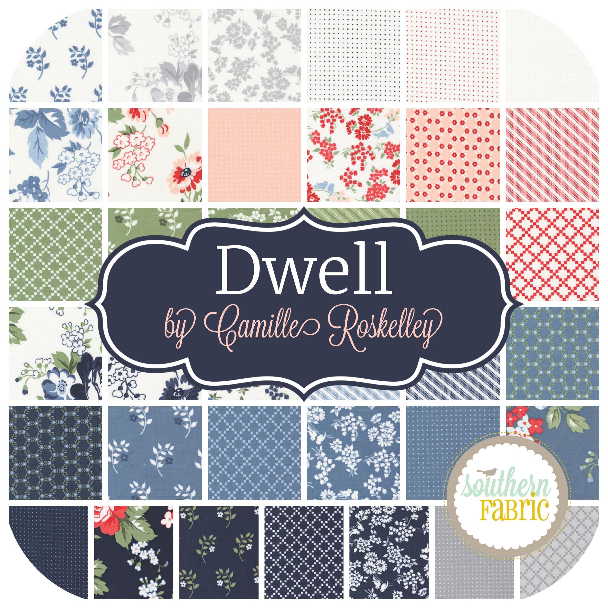 Camille Roskelley | Dwell | Moda | Southern Fabric