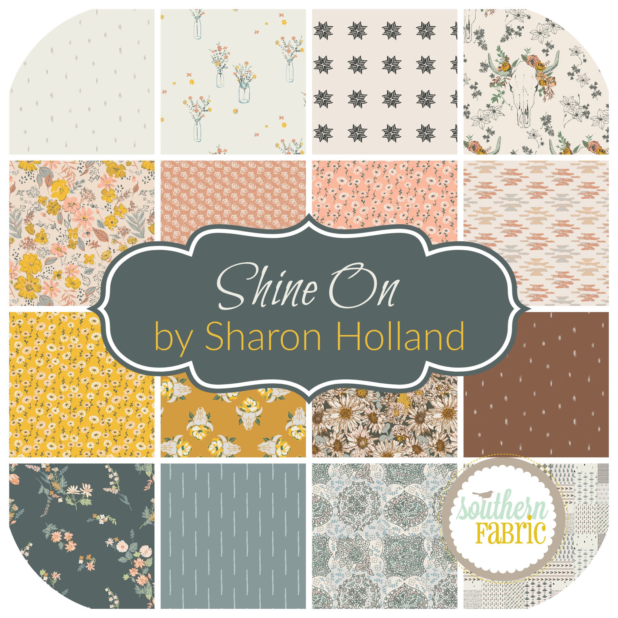 Sharon Holland | Shine On | Art Gallery | Southern Fabric