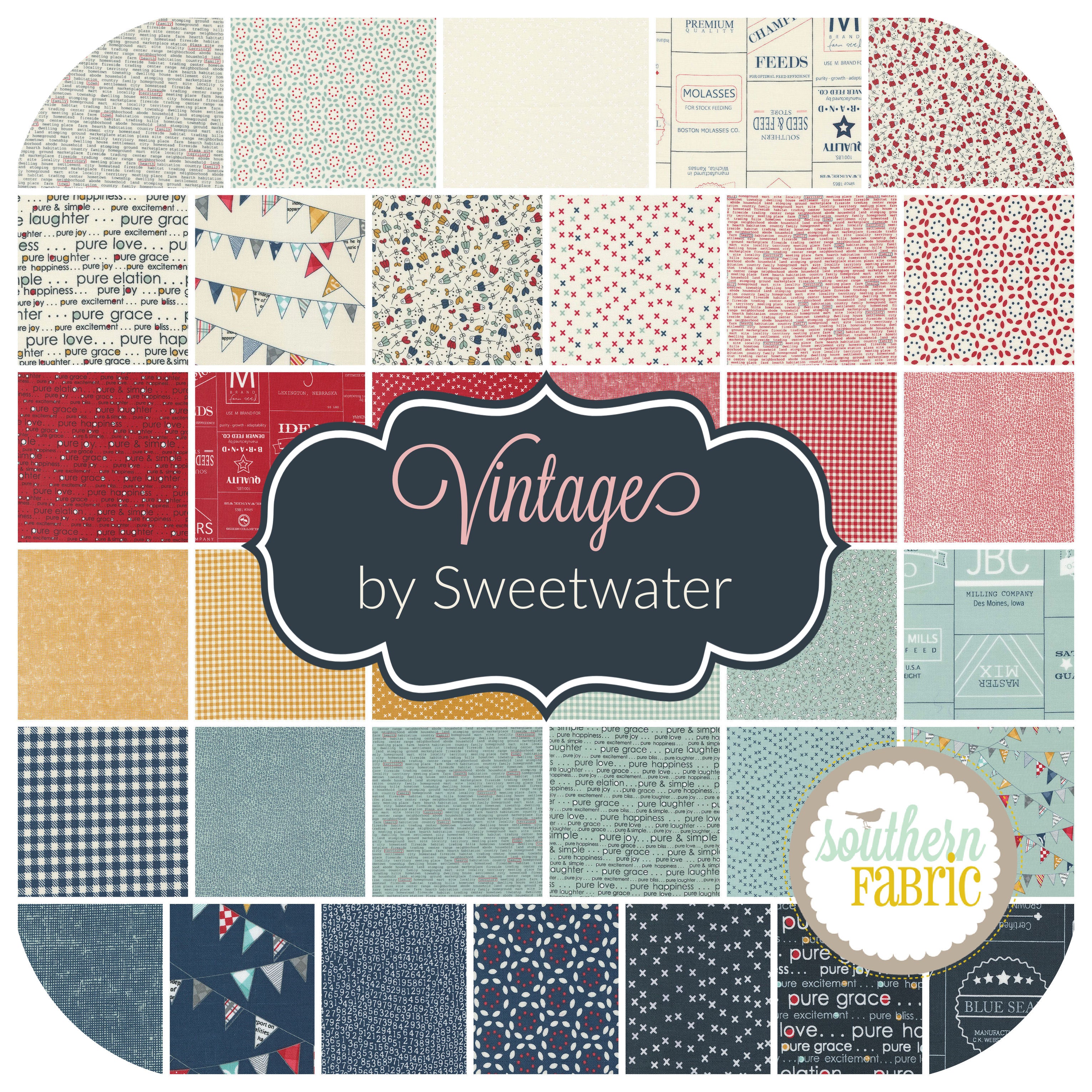 Sweetwater | Vintage | Moda | Southern Fabric