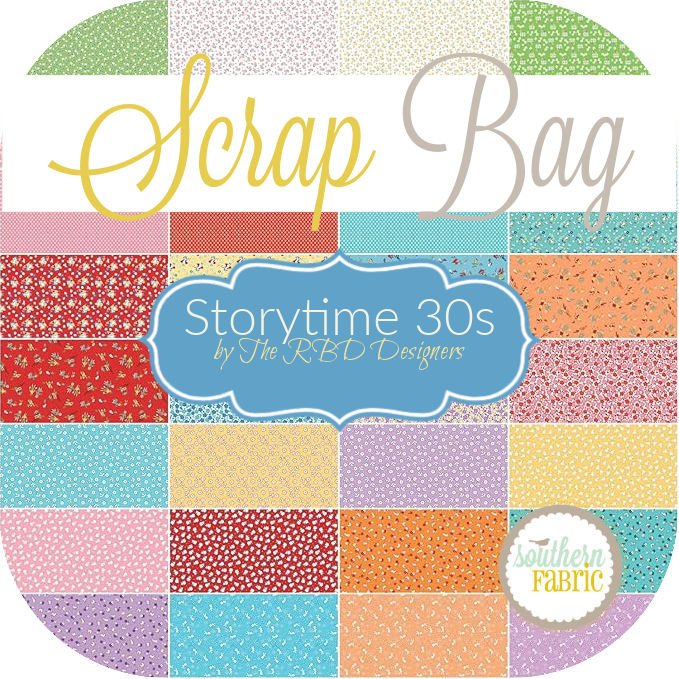 RBD Designers | Storytime 30s - Scrap Bag | Riley Blake | Southern Fabric