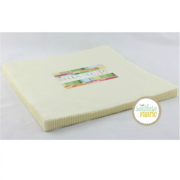 Bella Solids Snow - Layer Cake (9900LC 11) by Moda House Designer for ...